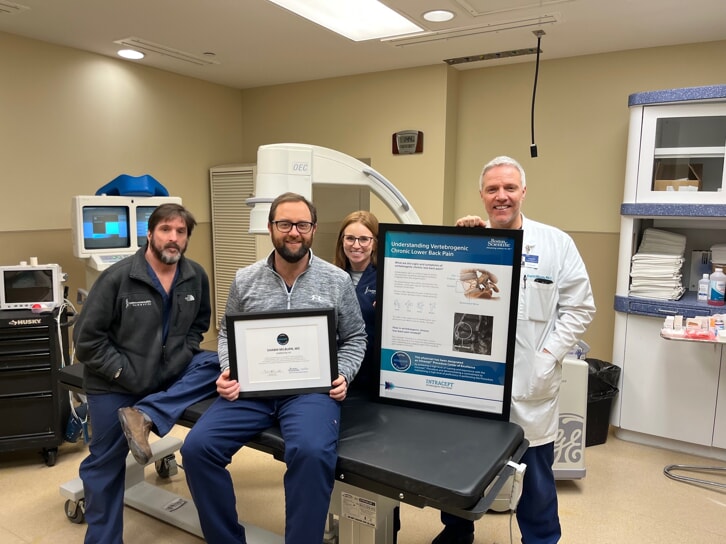 Dr. Shawn Milburn Designated an Intracept™ Procedure Center of Excellence